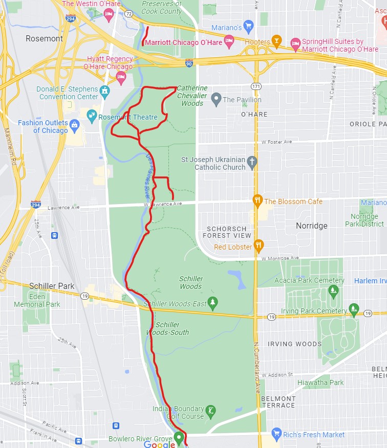 Chicago - The Des Plaines River