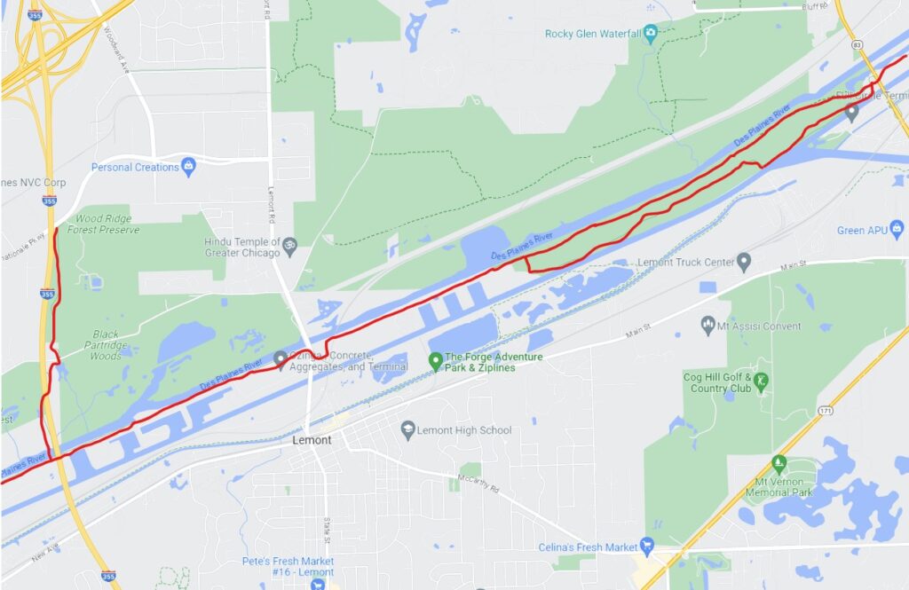 Lemont - The Des Plaines River